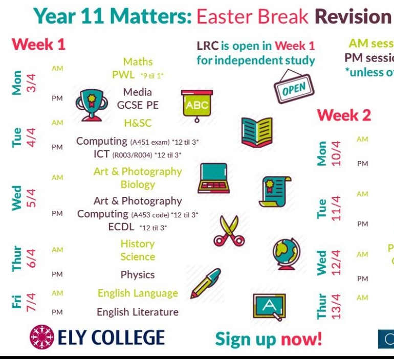 Ely College | An 11-18 Academy At The Heart Of Its Community - Easter ...